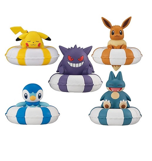 POKEMON PUKA PUKA FLOATING RING SET COMPLETO | Continuará-Comics