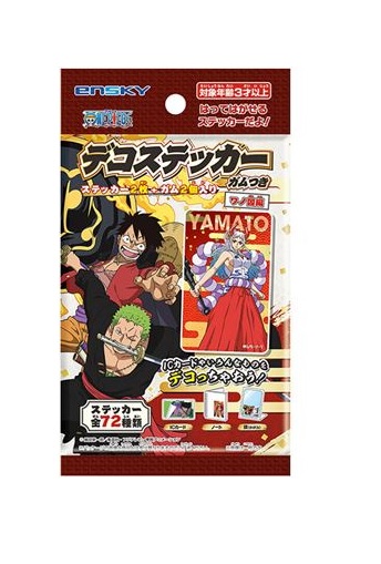 ONE PIECE WANO COUNTRY DECO STICKER SOBRE | Continuará-Comics